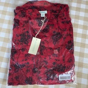 Sundance | Tops | Sundance Medium Red Floral Elodie Tiered Blouse Top ...